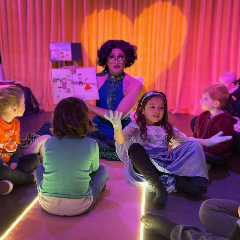 Drag Storytime ATL - Mister Johns Music